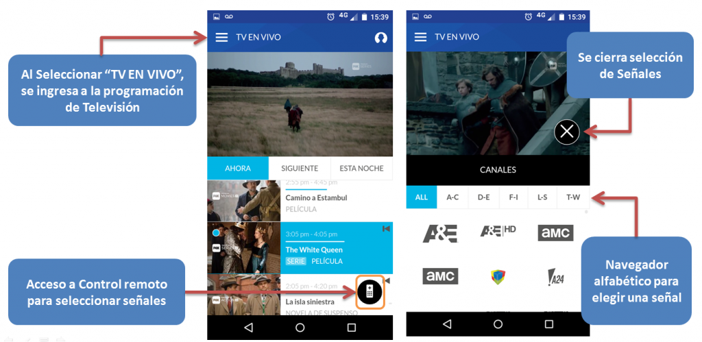 TV en vivo en TeleCentro Play - Telecentro Ayuda