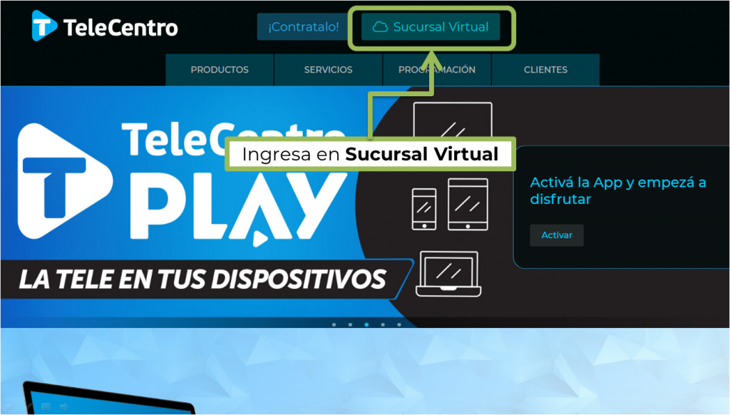 Paso 1 - Telecentro Ayuda