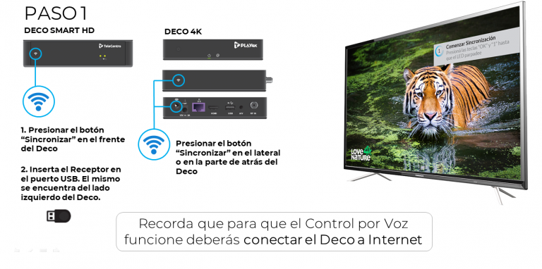 Configuración de control remoto - Telecentro Ayuda