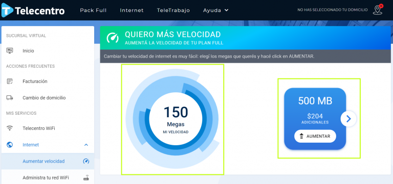 ¡Quiero más velocidad! - Telecentro Ayuda